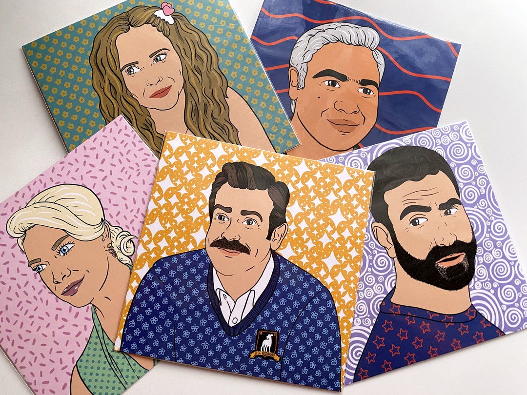 Ted Lasso 6x6 Art Prints - Etsy