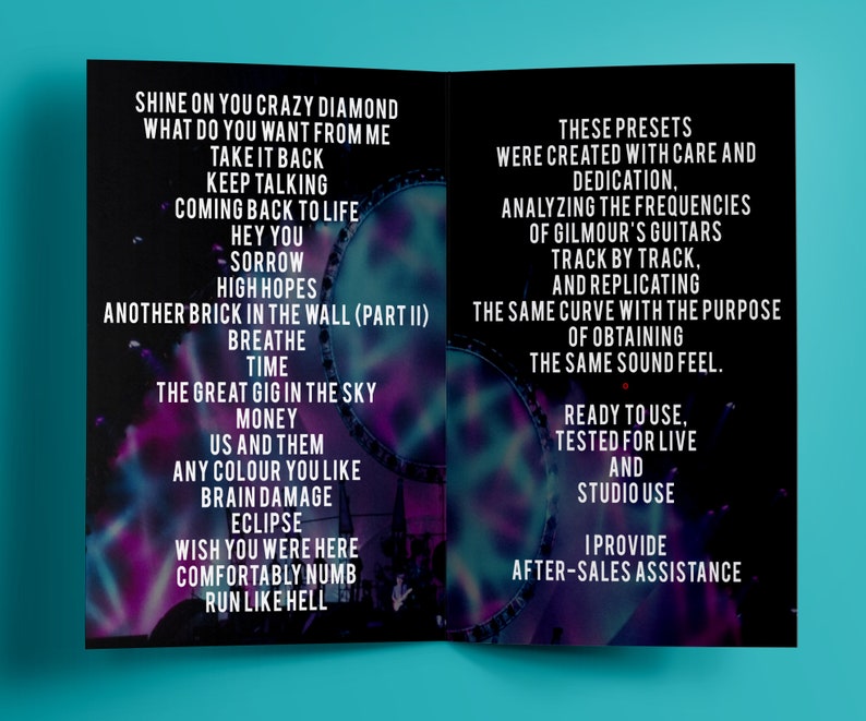 Line 6 Helix Patch - Pink Floyd Pulse Preset for Helix Floor - LT ...