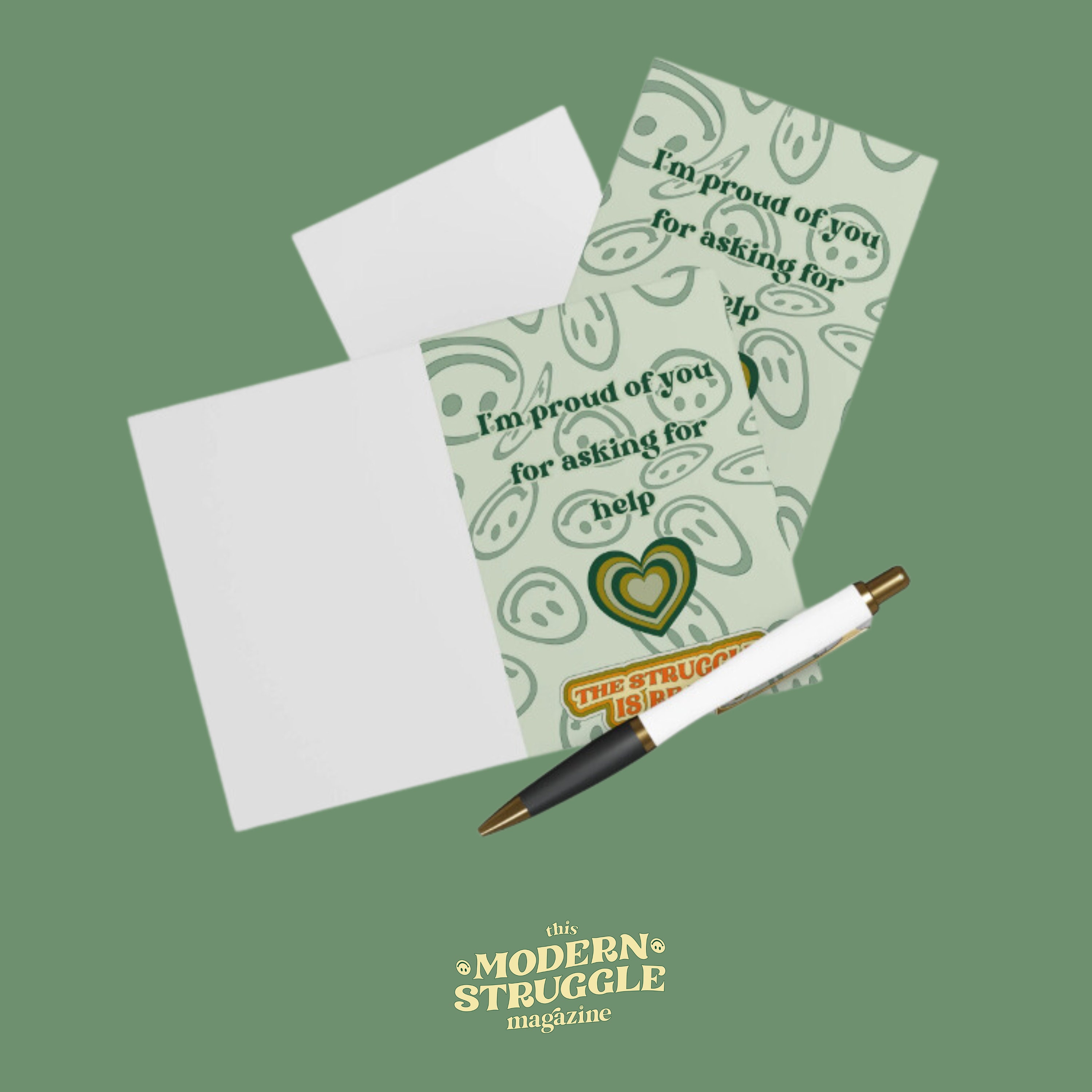 Mental Health Asking for Help Card 5 Pack - Etsy