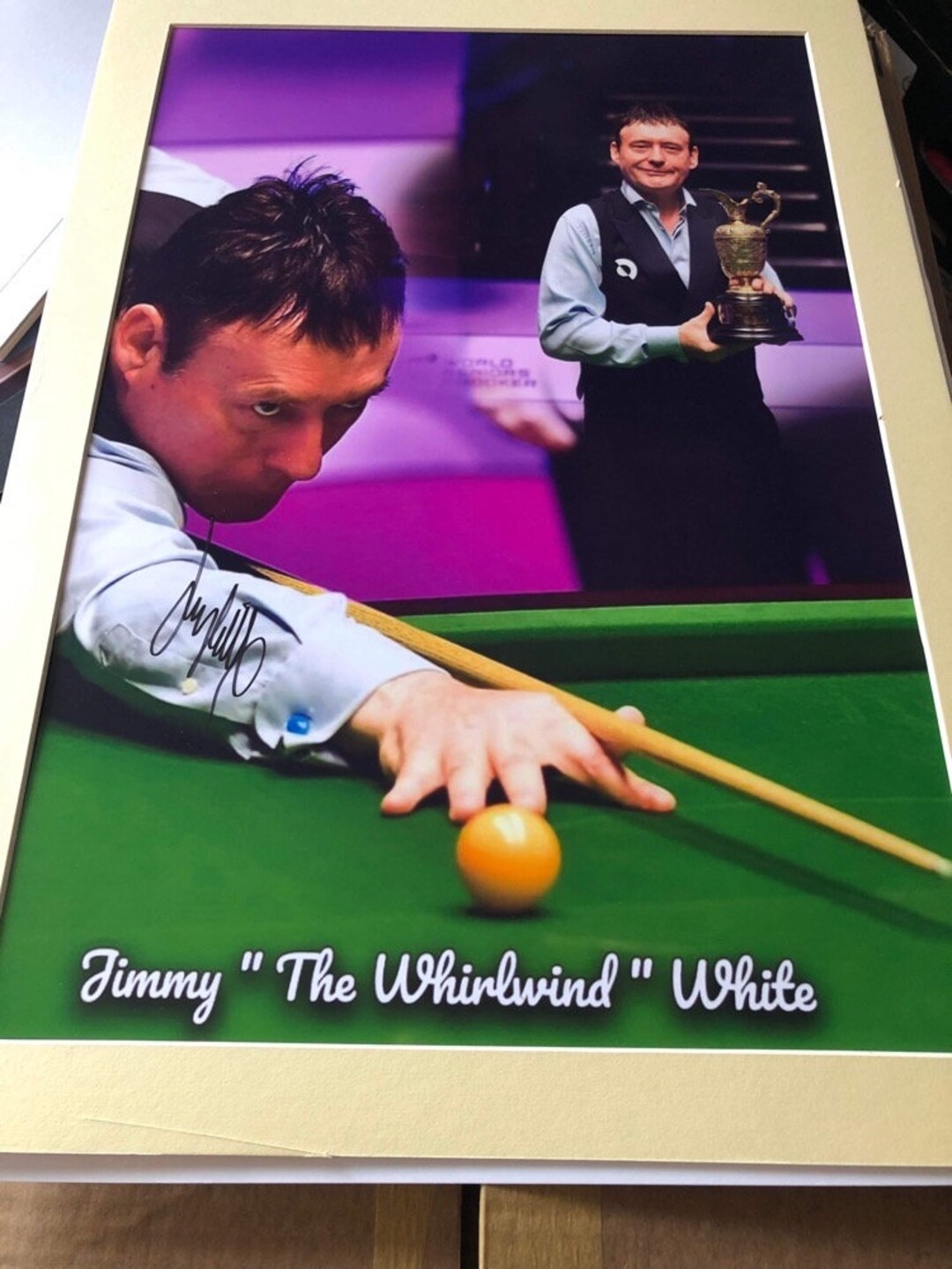 Snooker Legend Jimmy White Personally Signed Limited Edition Print - Etsy