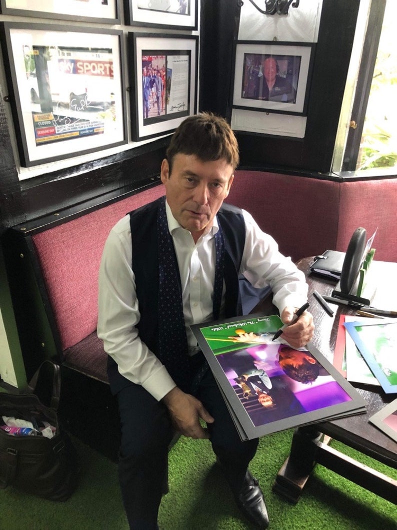 Snooker Legend Jimmy White Personally Signed Limited Edition Print - Etsy