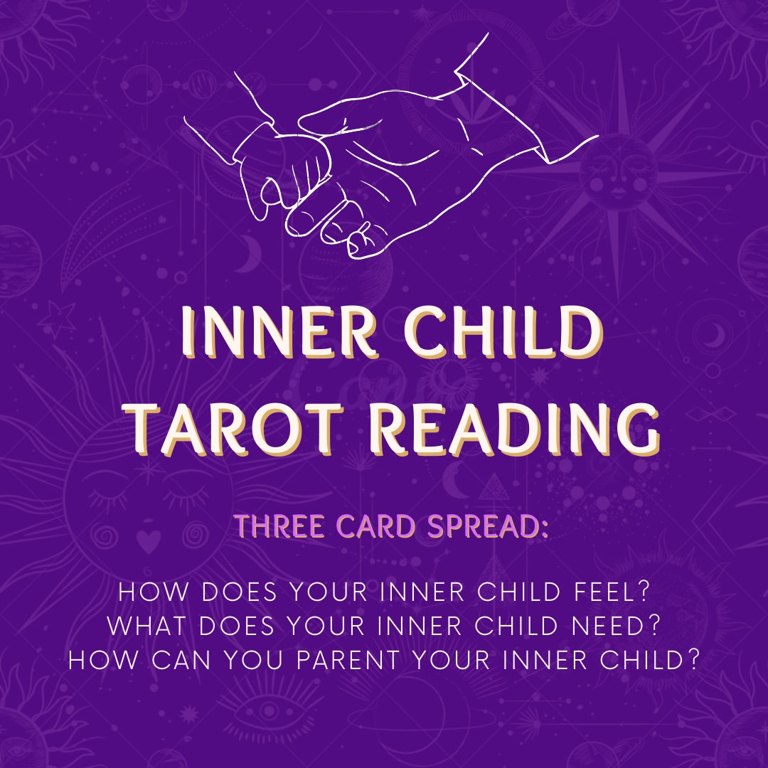 Inner Child Three Card Tarot Reading - Etsy