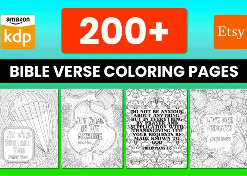 10 Bible Verse Coloring Sheets Meditate on Gods Word as You Color and ...