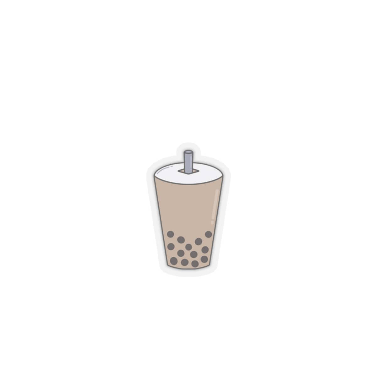 Original Milk Tea With Boba Sticker - Etsy