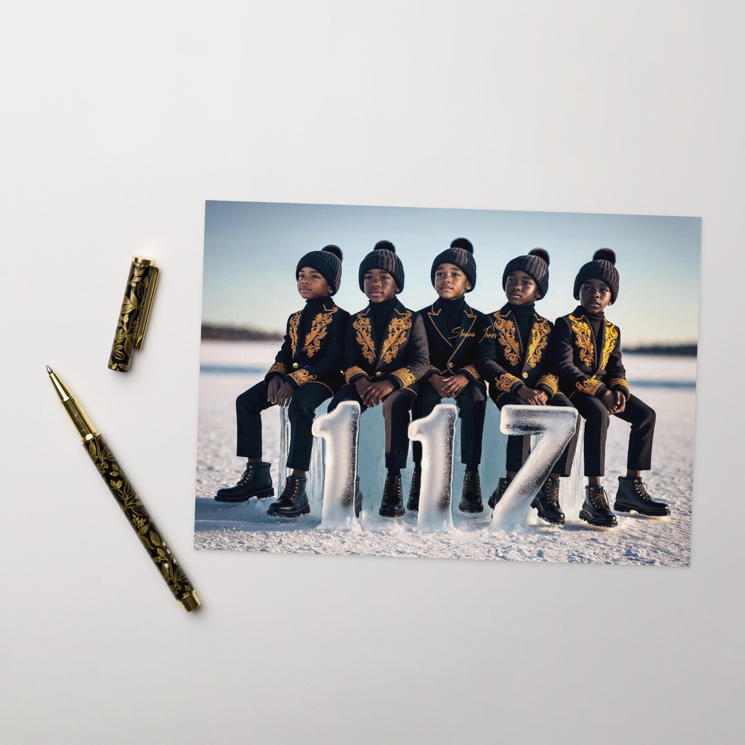 Lil Alphas 117 Ice Cold Greeting Card - Etsy