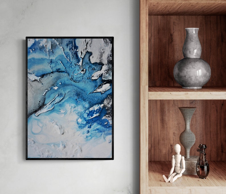 Enigma 4 Art Print/poster of Original Abstract Textured Artwork - Etsy