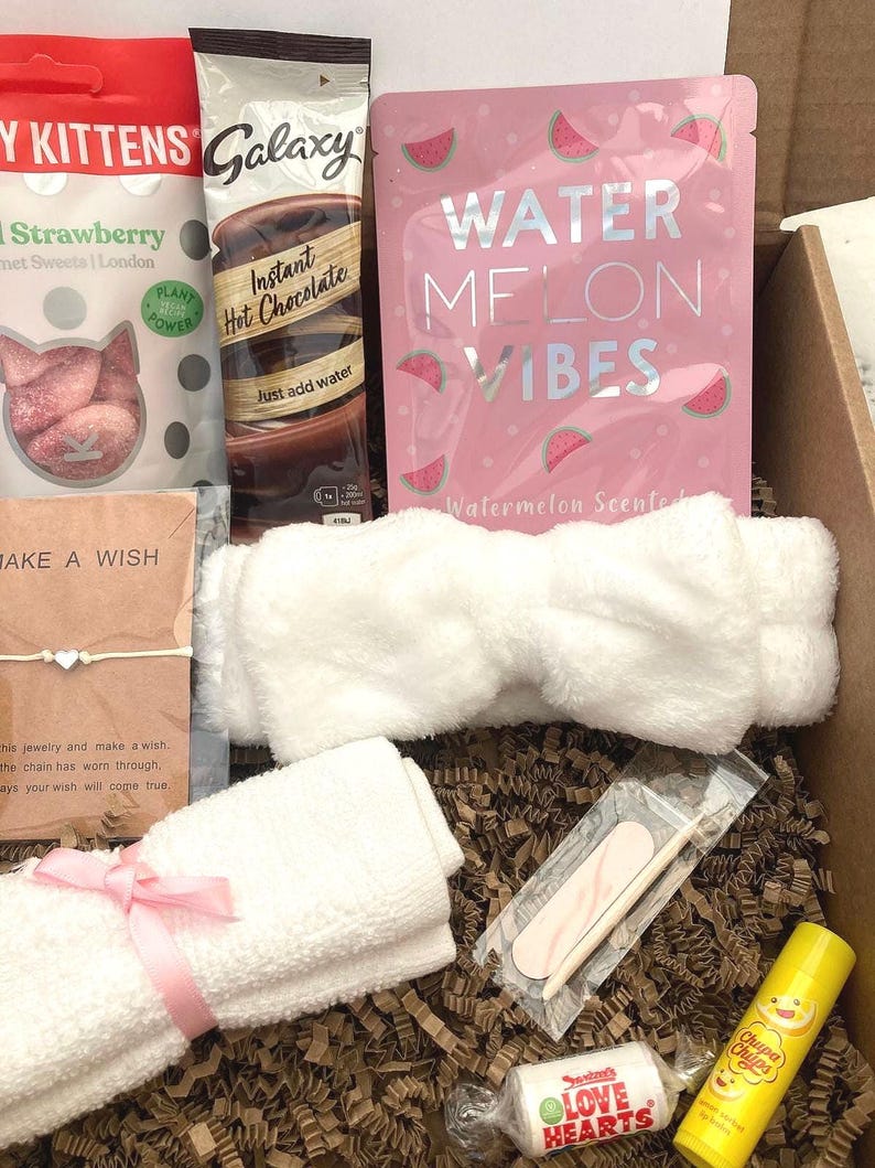 Surprise Your Tween Girl | Birthday Sleepover Spa Pamper Gift Box - Etsy