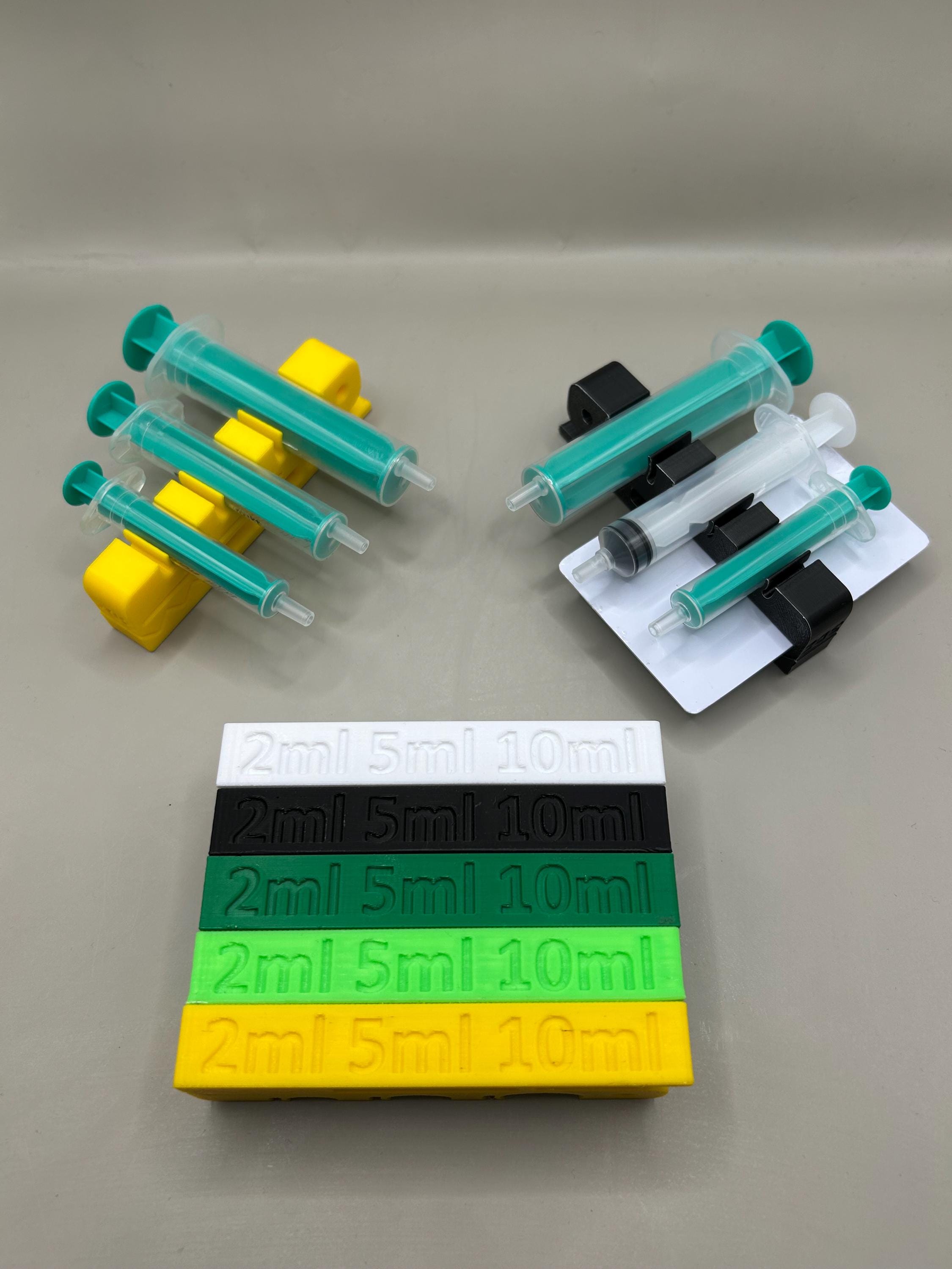 Syringe Holder for 2ml, 5ml, and 10ml Syringes - Etsy