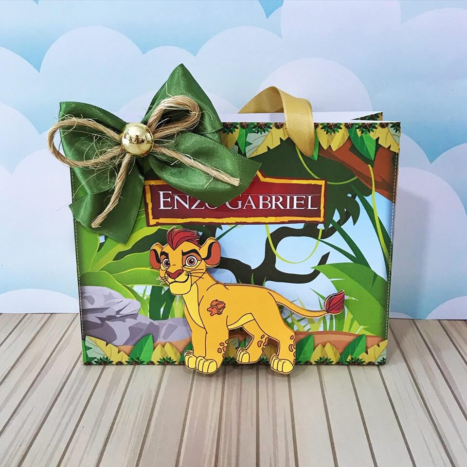 The Lion Guard cod05 Party Favors Boxes Personalized, Birthday ...