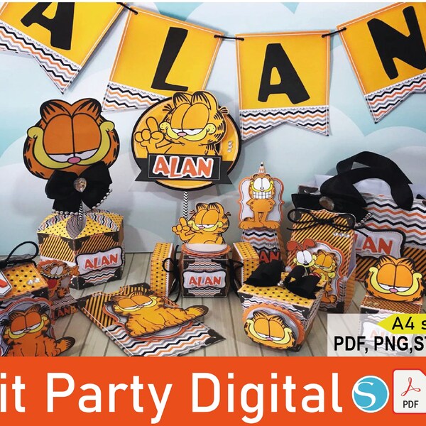 Garfield Party - Etsy