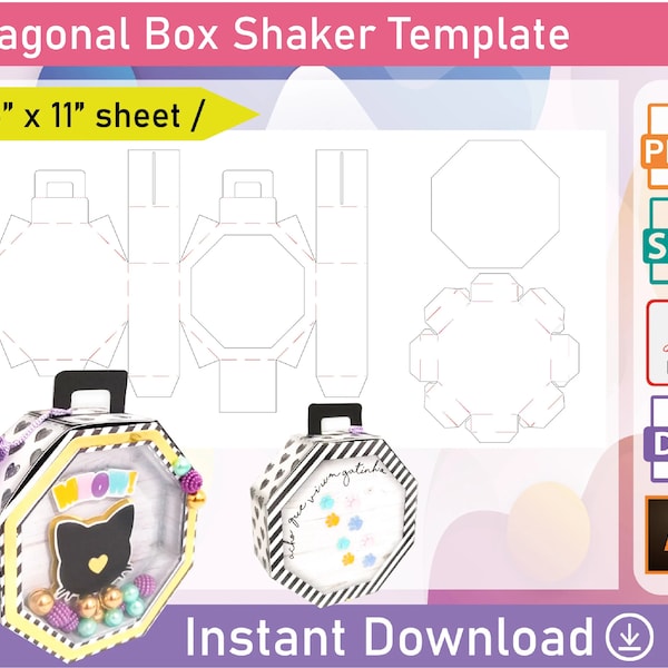 Shaker Box Svg - Etsy