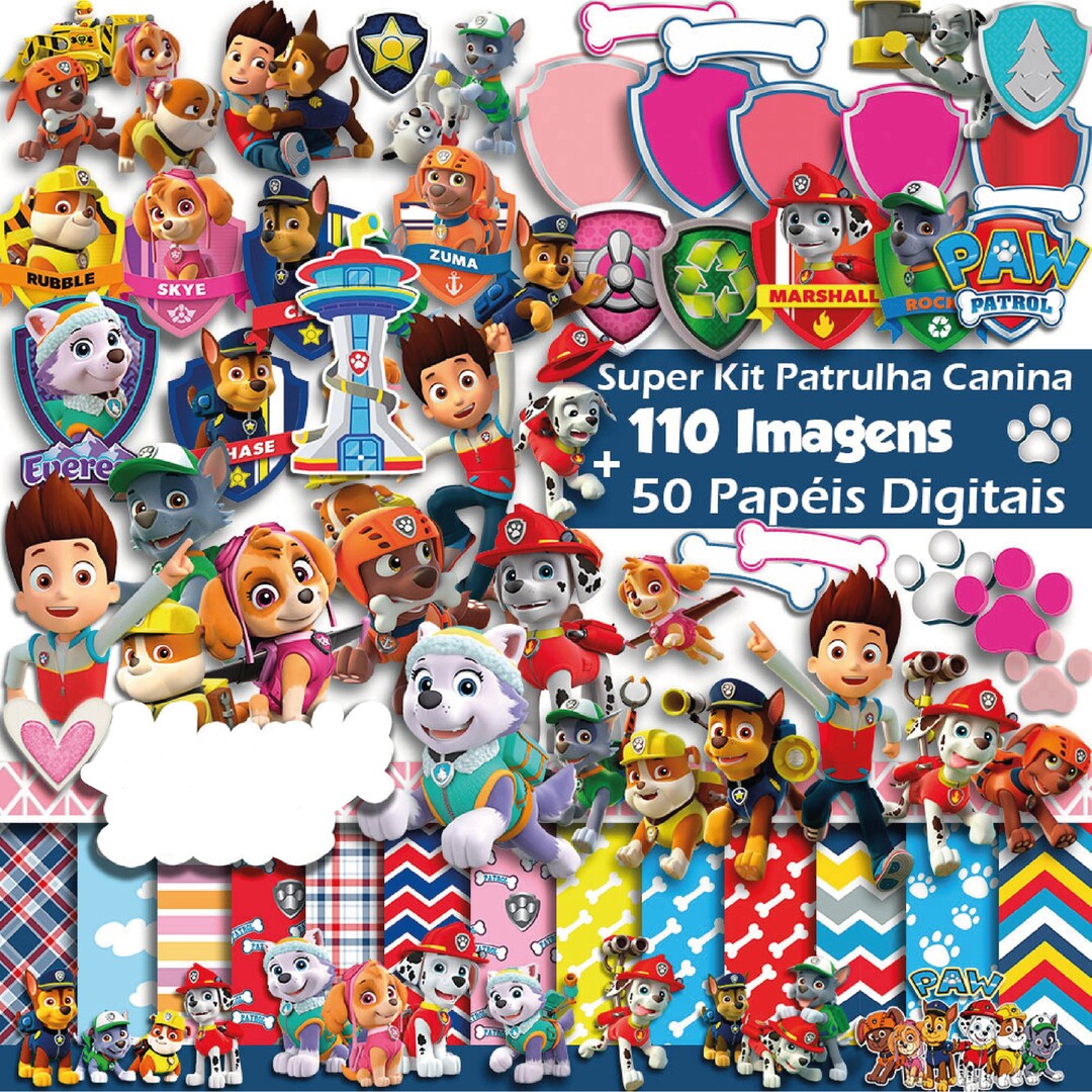 Canine Dog Clipart Canine Dog Paper Canine Dog Digital Paper Download ...