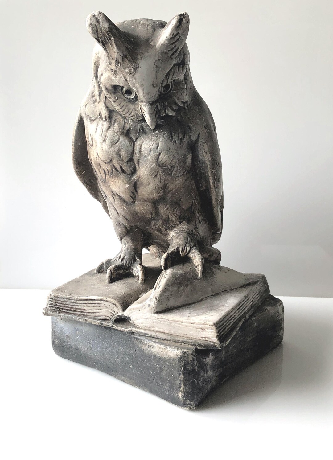 Large Antique 'harry Potter-hedwig Style' Owl Sculpture 330mm/13 Inches ...