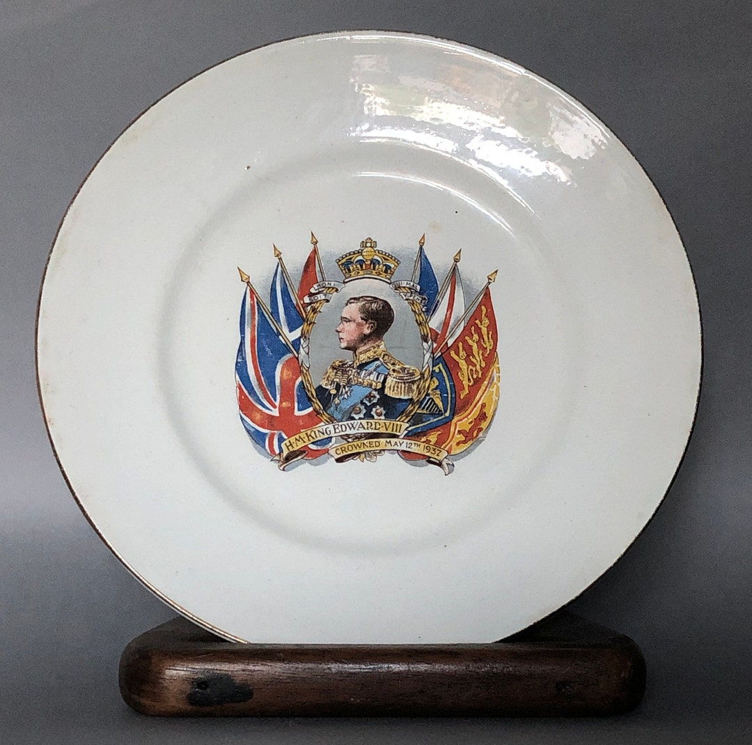 Commemorative Coronation of Edward VIII Plate. - Etsy