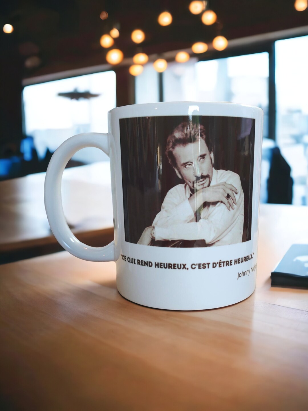 Personalized Johnny Hallyday Mug - Etsy