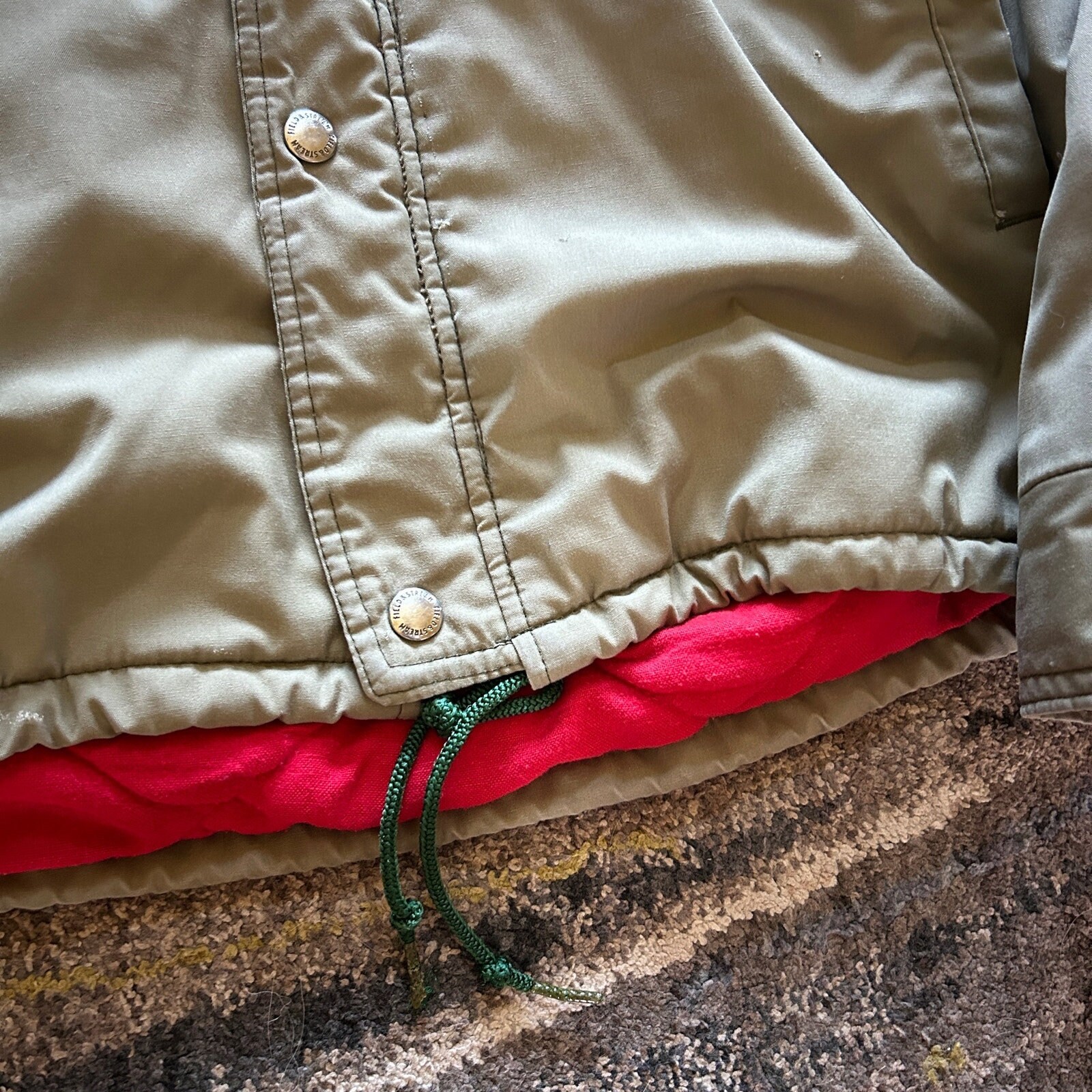 Mens Vintage 80s Field and Stream Quilted Lined Utility Sportsman ...