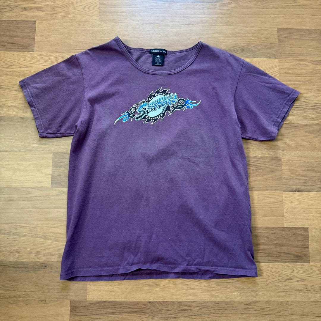 Women's Vintage 2005 Sturgis 65th Annual Bikeweek Purple Biker Tee ...