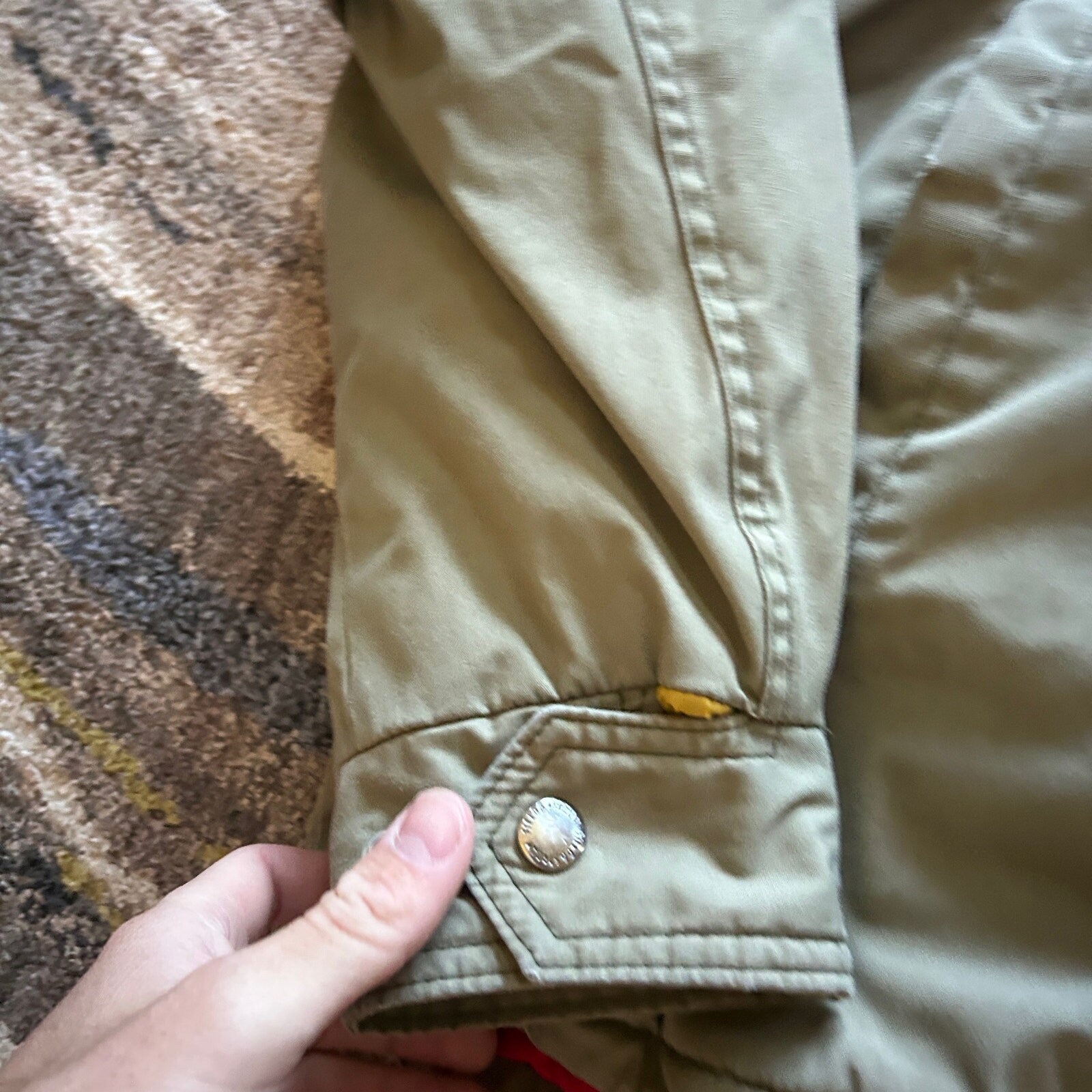 Mens Vintage 80s Field and Stream Quilted Lined Utility Sportsman ...