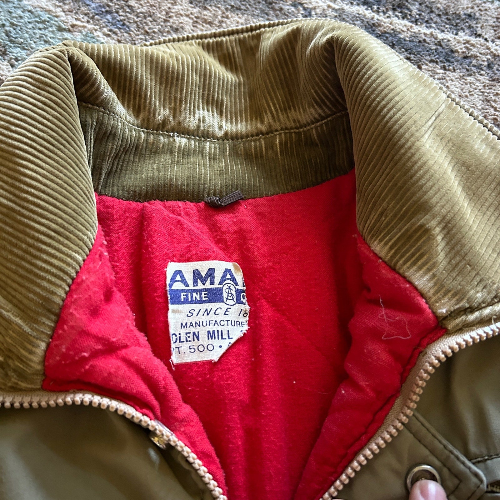 Mens Vintage 80s Field and Stream Quilted Lined Utility Sportsman ...