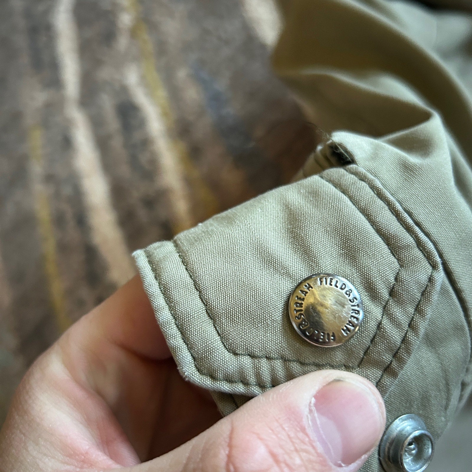 Mens Vintage 80s Field and Stream Quilted Lined Utility Sportsman ...