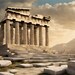 Ancient Greek Ruins Digital Backdrop Bundle - Mythical Aesthetic ...