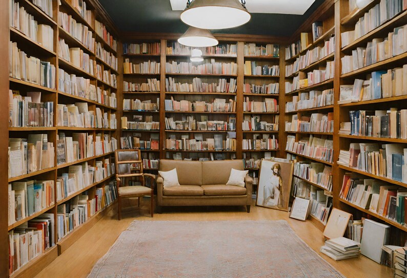 Digital Library Backdrop Bundle - Bookish Photography Backgrounds ...