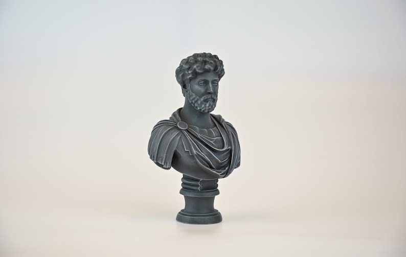 Marcus Aurelius 17CM Bust Sculpture Roman Stoic Philosopher/emperor ...