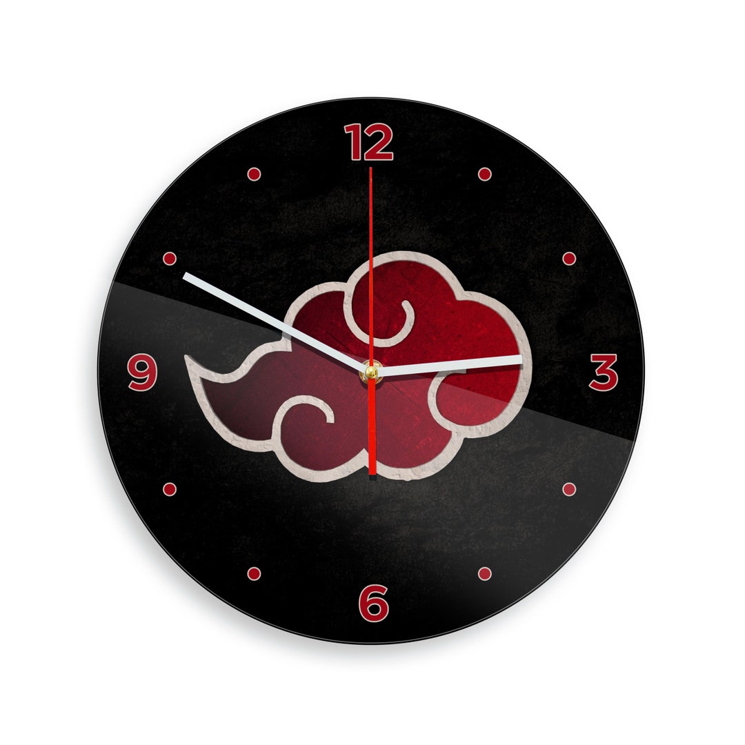 Wall Clock Anime Art Clock Wall Unique Large Wall Clock - Etsy