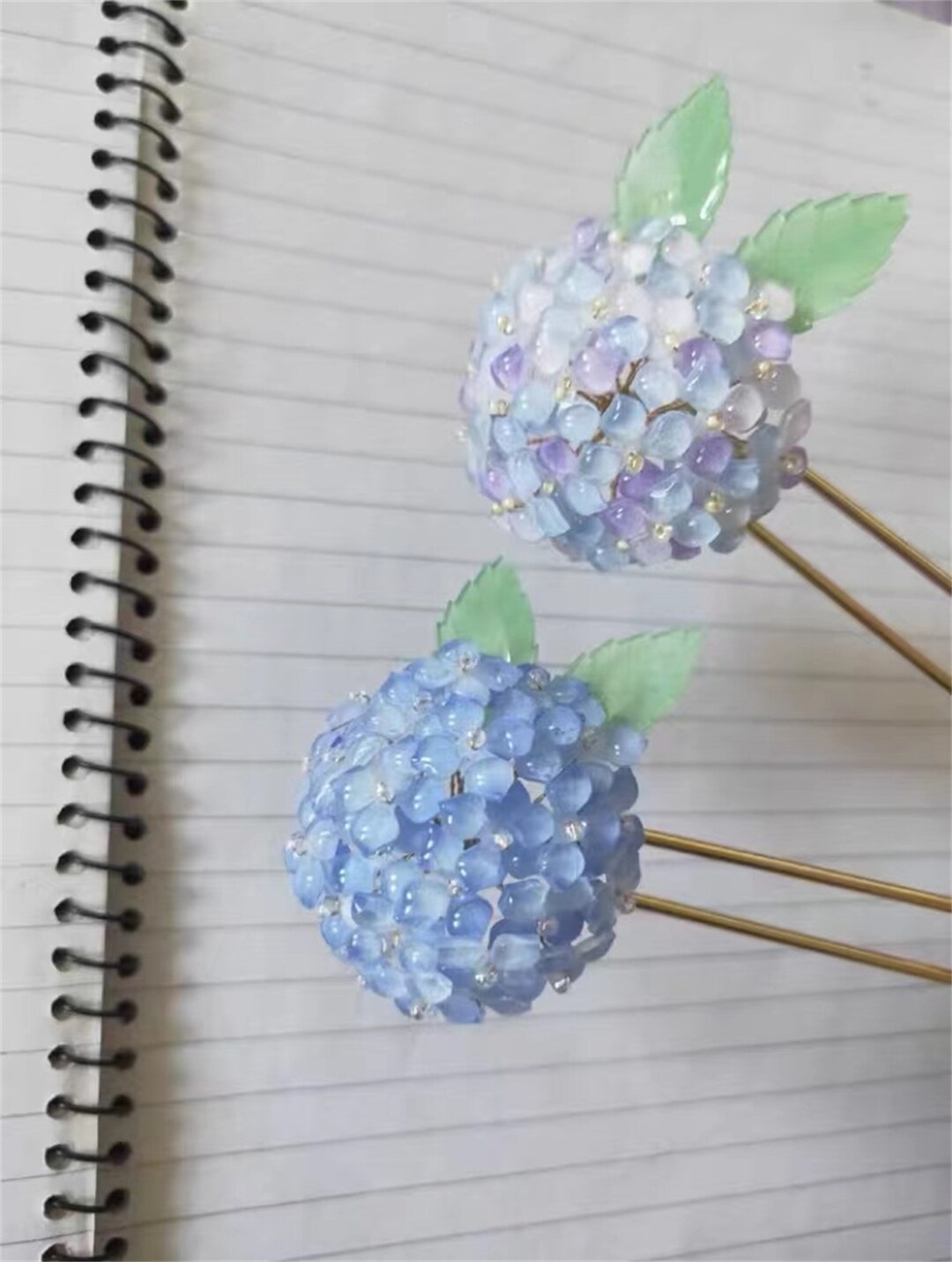 Heat Shrinkable Rust Ball Blue Purple Blue - Etsy