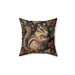 William Morris Inspired Chipmunk Pillow Cottage-core Art Nouveau Pillow ...