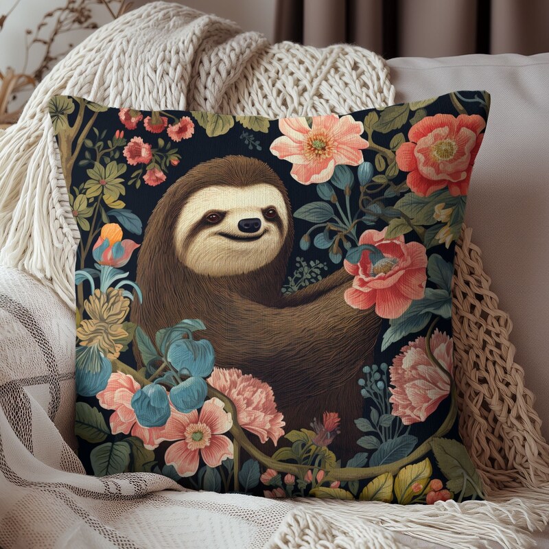 Sloth Pillow - Etsy