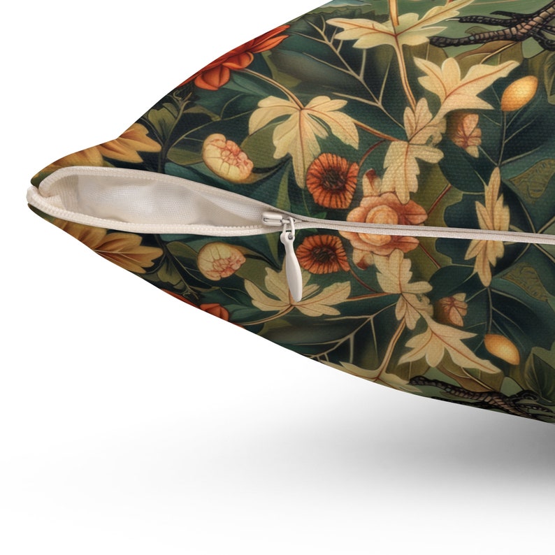 Botanical Pheasant Throw Pillow Decorative Pillow William Morris ...