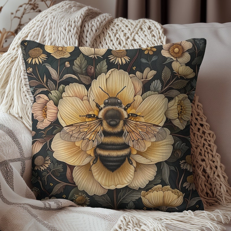 Bumble Bee Pillow - Etsy