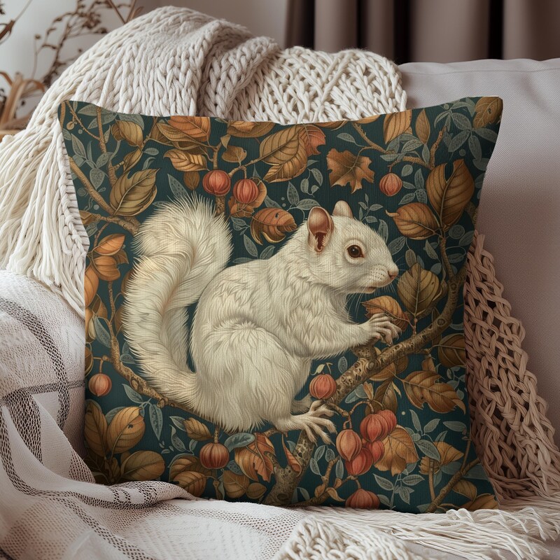 Squirrel Pillow - Etsy