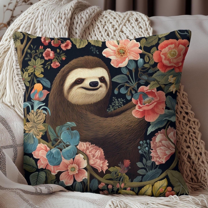 Sloth Pillow - Etsy