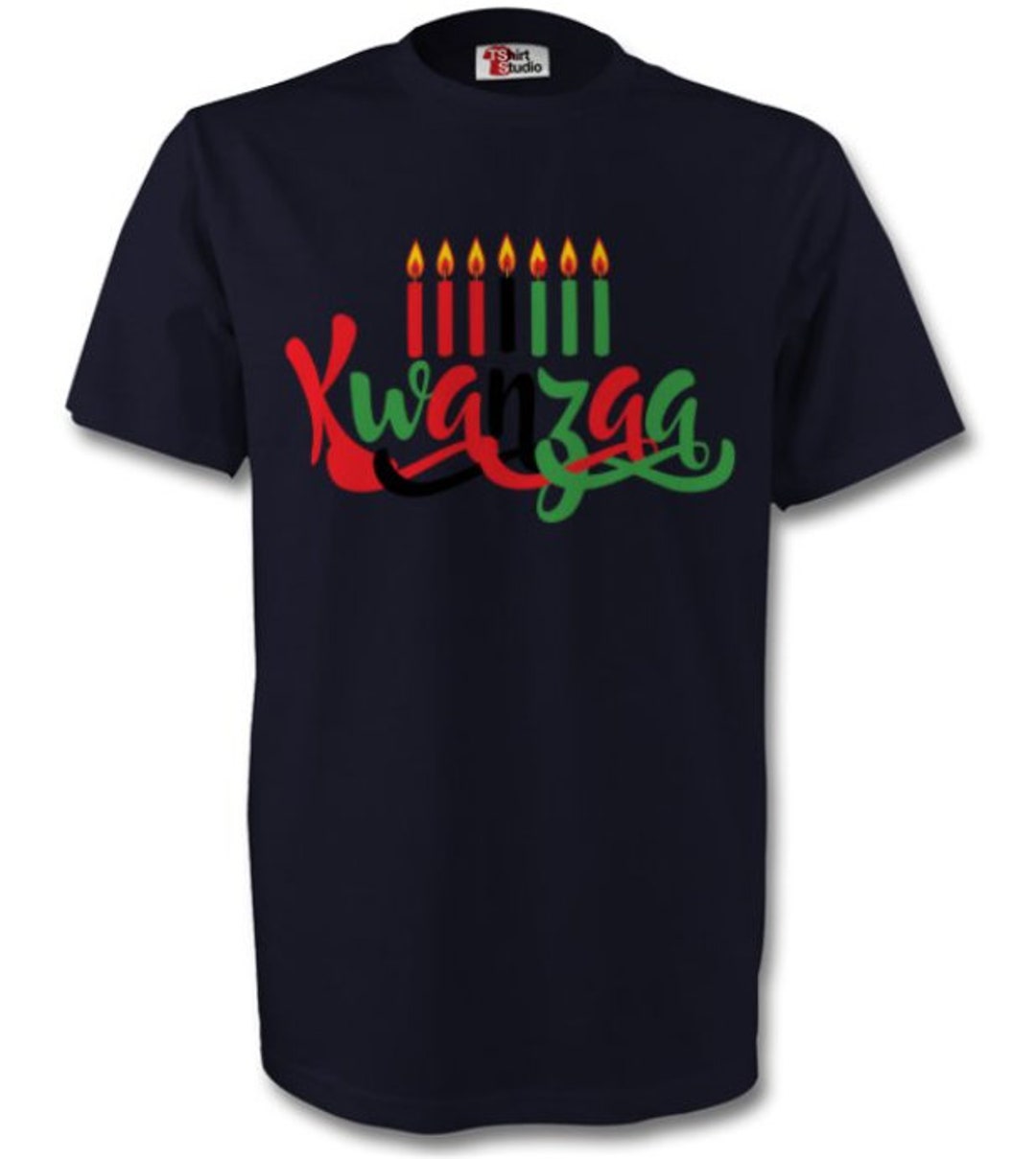 Happy Kwanzaa Kinara Candles Principles African American. - Etsy
