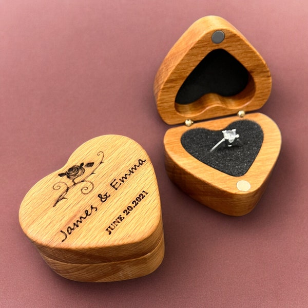 Proposal Ring Box - Etsy