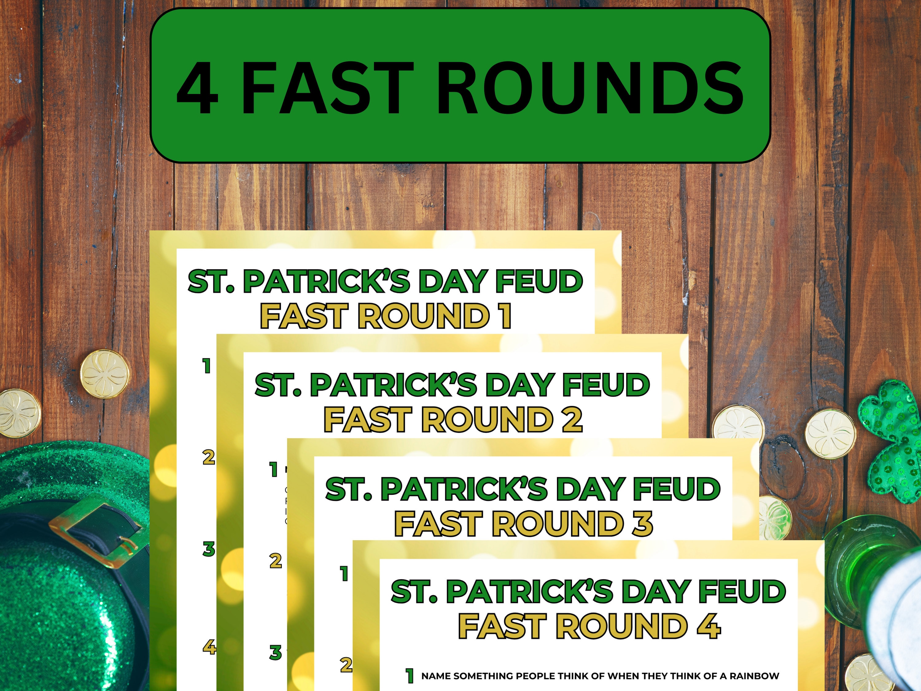 Printable St. Patrick's Day Feud Game | St. Patrick's Day Family Feud ...
