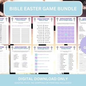 Easter Bible Games | Christian Easter Games | Easter Games | Easter ...