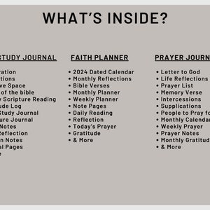 Printable Bible Study Journal | Prayer Journal | Faith Planner ...