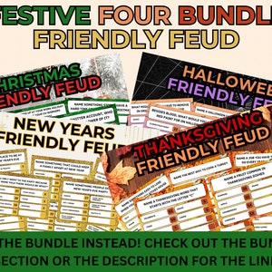 Printable Halloween Feud Game | Halloween Friendly Feud Game ...