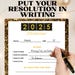Printable New Years | 2024 Year in Review | 2025 Resolutions Printable ...