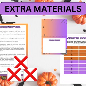 Printable Halloween Feud Game | Halloween Friendly Feud Game ...