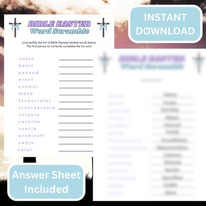 Easter Bible Games | Christian Easter Games | Easter Games | Easter ...