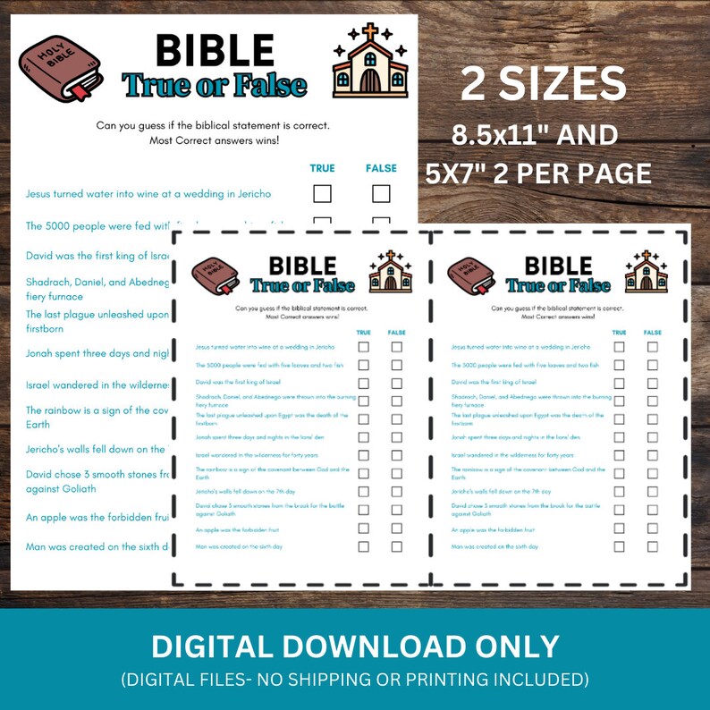 Printable Bible Quiz Bundle | Emoji Pictionary | Name That Verse ...