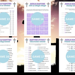 Easter Bible Games | Christian Easter Games | Easter Games | Easter ...