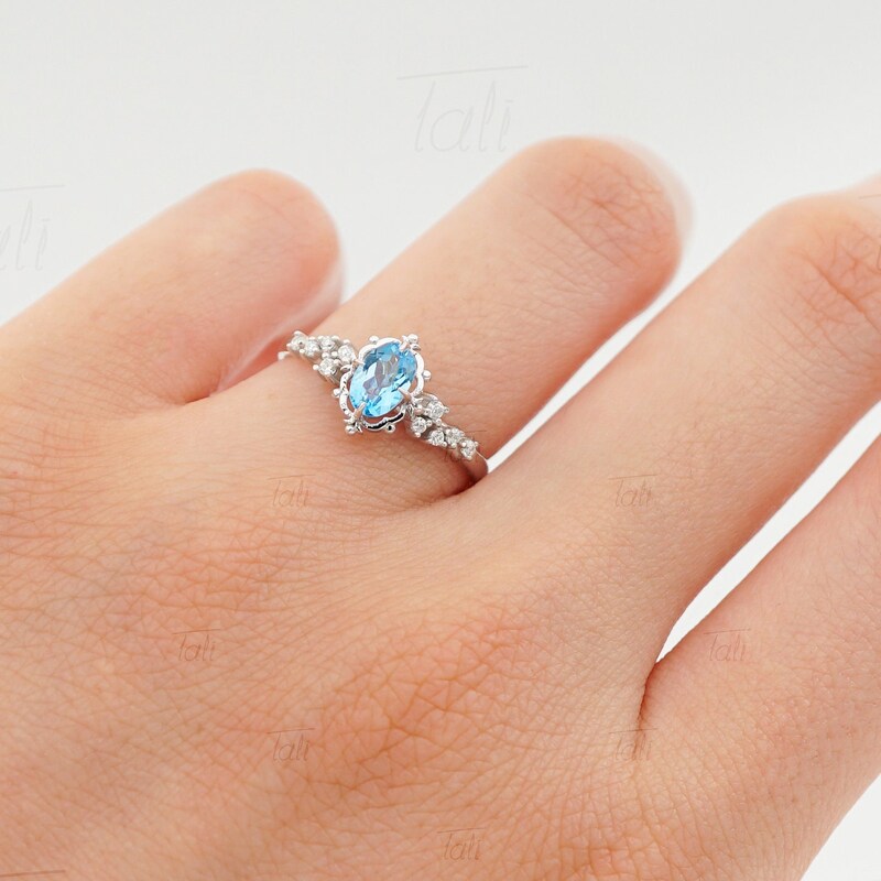 Ethereal Engagement Ring - Etsy