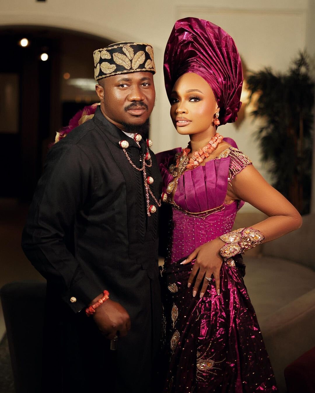 African Velvet Beaded Cap ,hausa Cap Kufi Hat,kufi Cap, Hausa ...