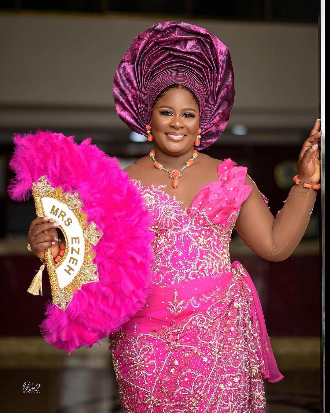 Bridal Hand Fan Asoebi Fan,bridesmaids African Feather Hand Fan ...