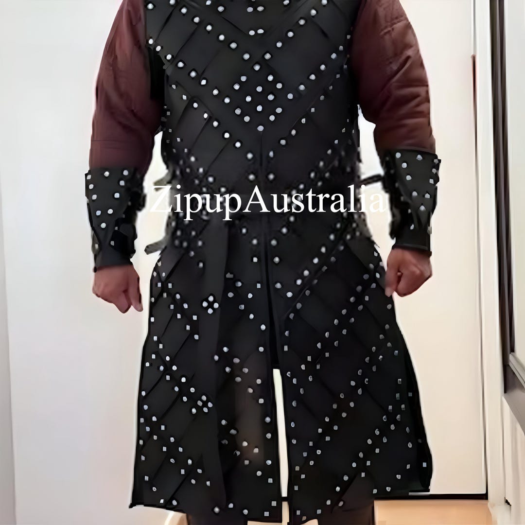 Real Leather Elf Warrior Armor Medieval Theatrical Celtic LARP SCA ...
